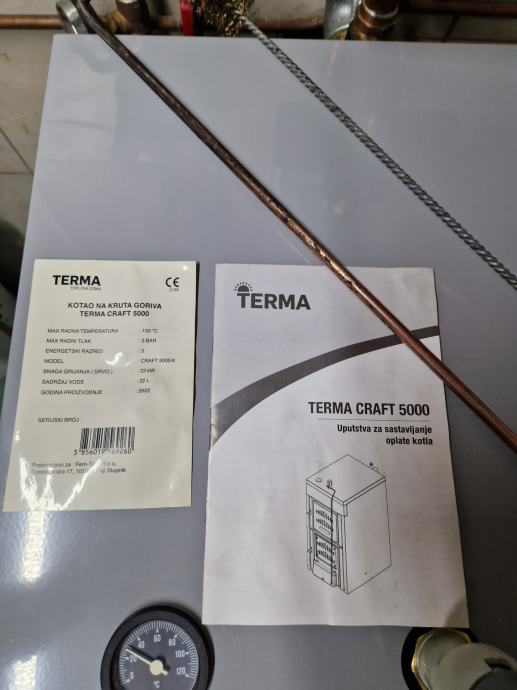 kotao na kruta goriva Terma Craft 5000/4