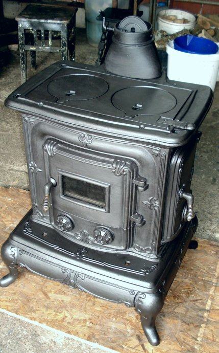 Peć Parlor Stove - komplet uređena