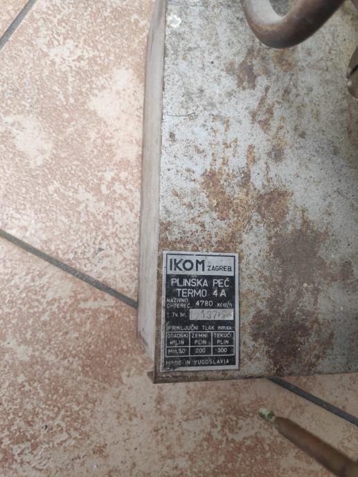Plinska peć Ikom TERMO 4A
