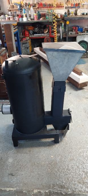 raketna peć na pelet