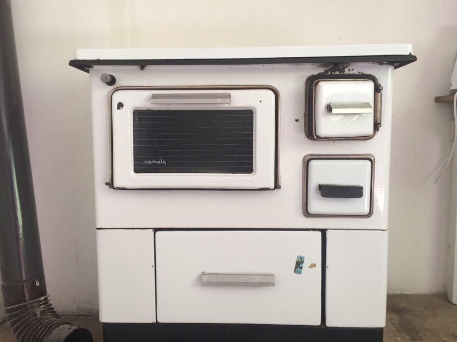 Sporet slavonac, pec na kruta goriva, pec plamen