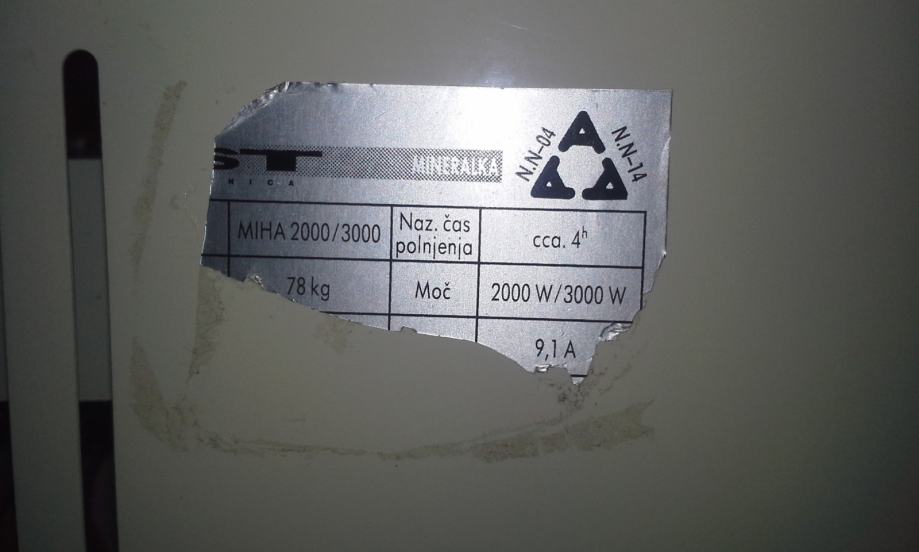 Termo peć 3kW sa regulatorm temperature