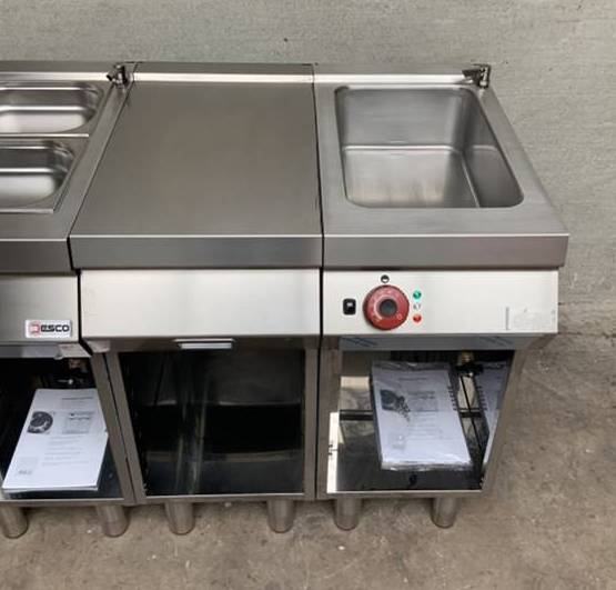 GASTRO LINIJA 700 - ŠTEDNJAK, TOPLA KUPKA , RADNI BLOK STOL