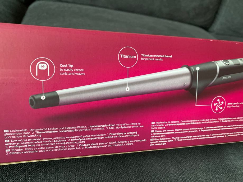 Philips figaro/uvijač za kosu, NOVO