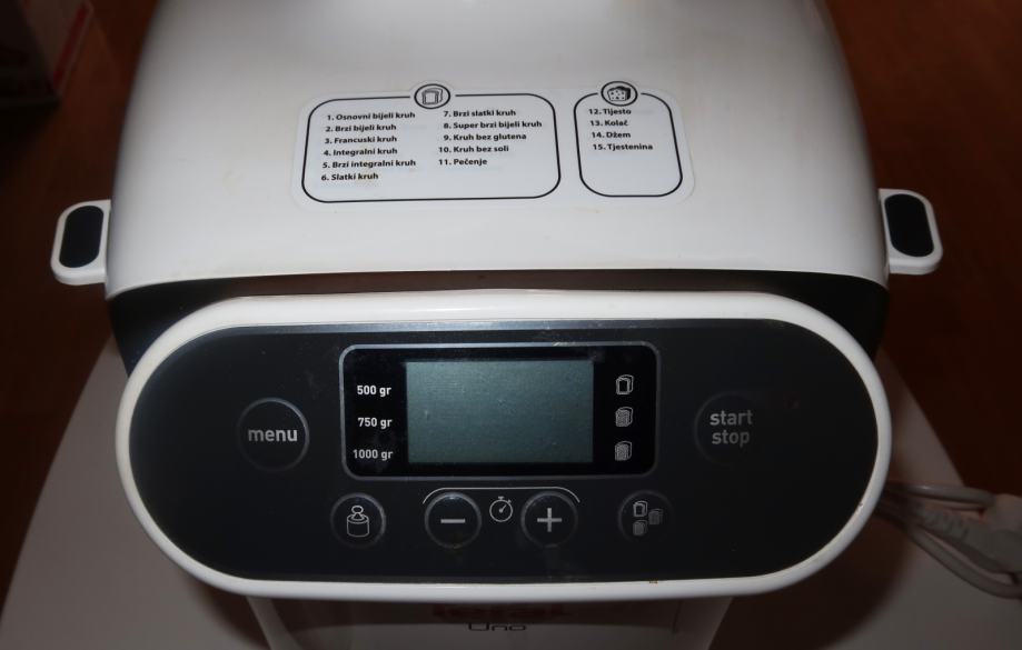 Tefal PF 3101 Bread Maker Uno pekač kruha