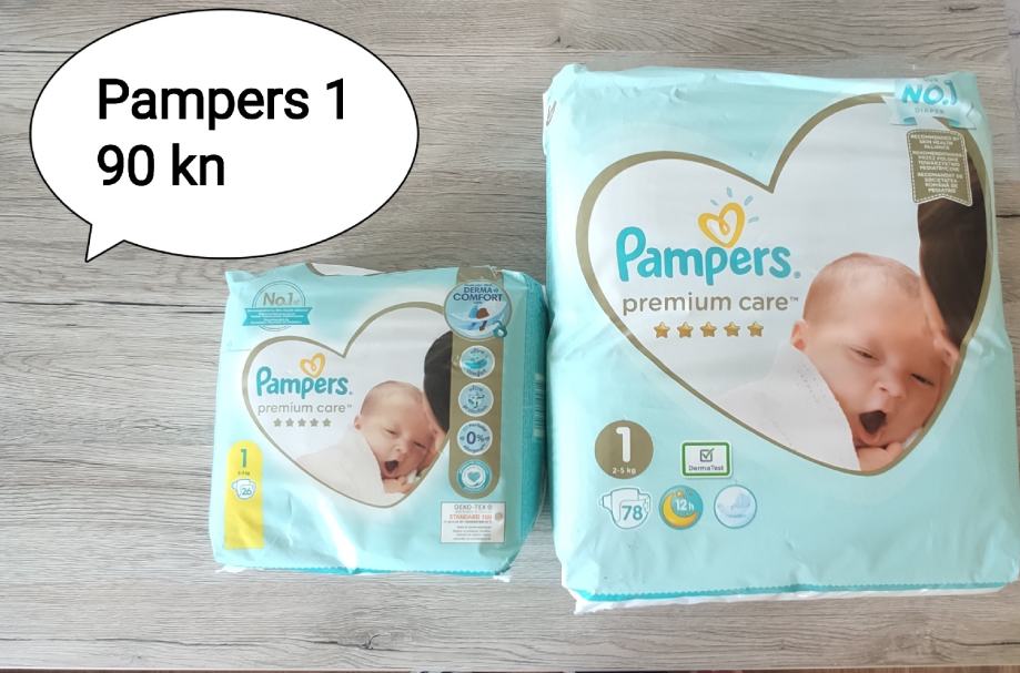 Pelene Pampers 1