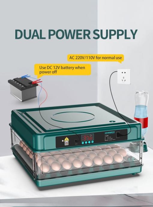 NOVO ! AUTOMATSKI INKUBATOR ZA SVE VRSTE JAJA