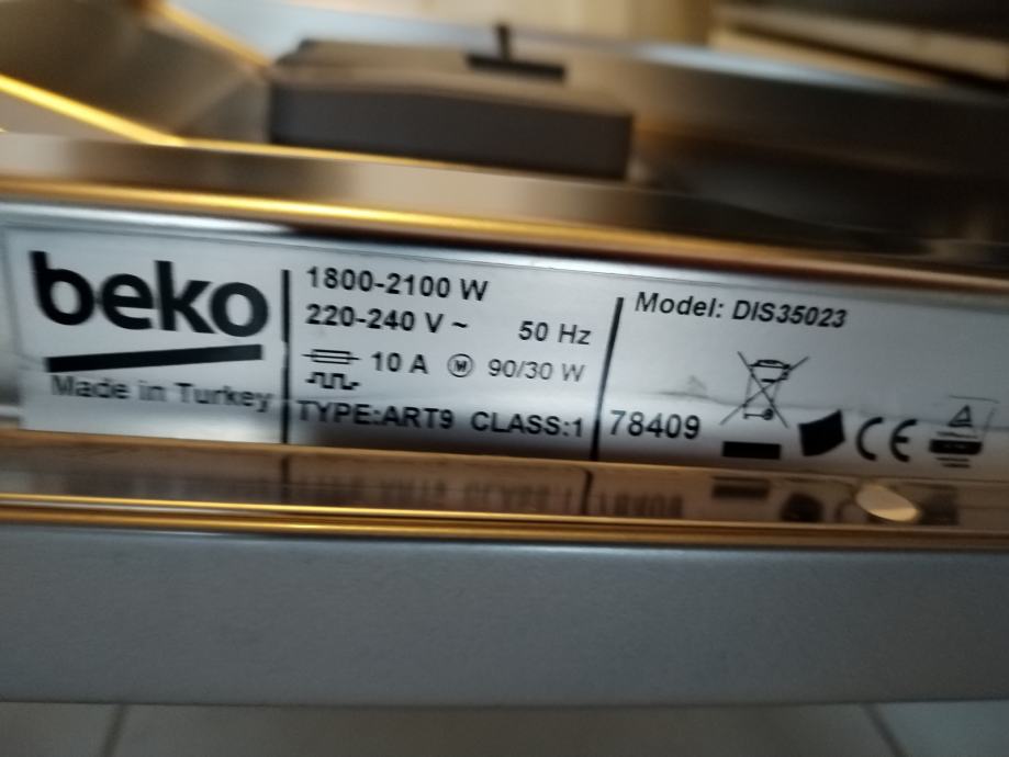 BEKO DIS 35023, PERILICA POSUĐA, KAO NOVA, RAČUN I GARANCIJA!!