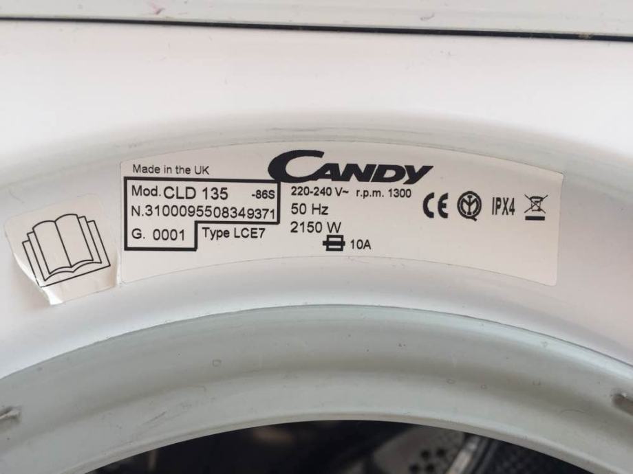 Perilica sušilica rublja Candy CLD 135
