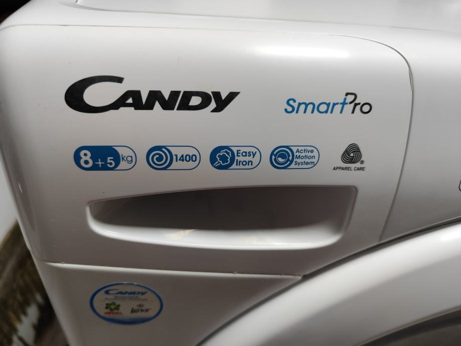 Perilica sa sušilicom Candy SmartPro 8+5 kg, 1400 okretaja