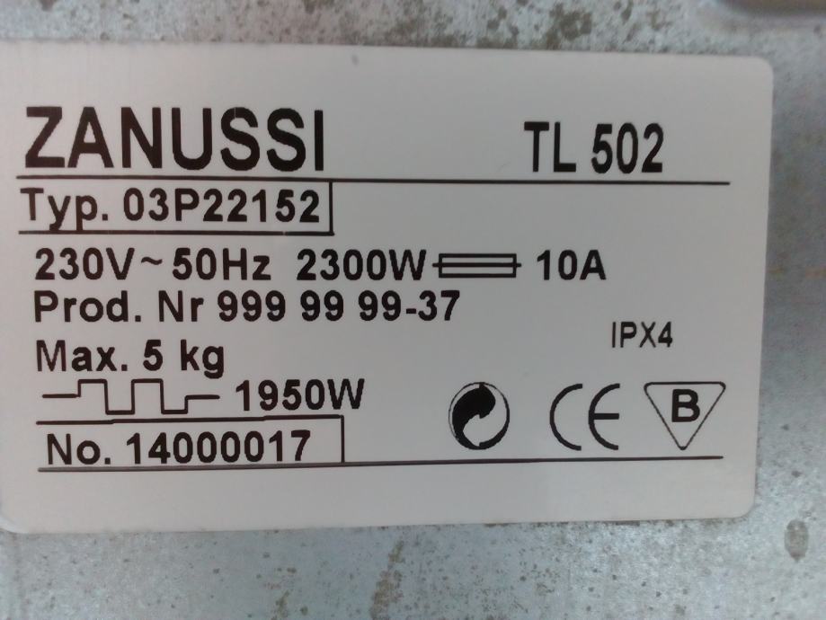 ZANUSSI TL502
