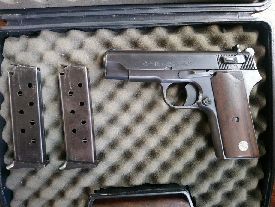 Lovački pištolj CZ M88A, 9 mm para