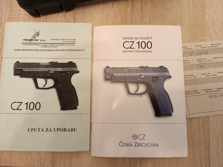 PIŠTOLJ CZ 100