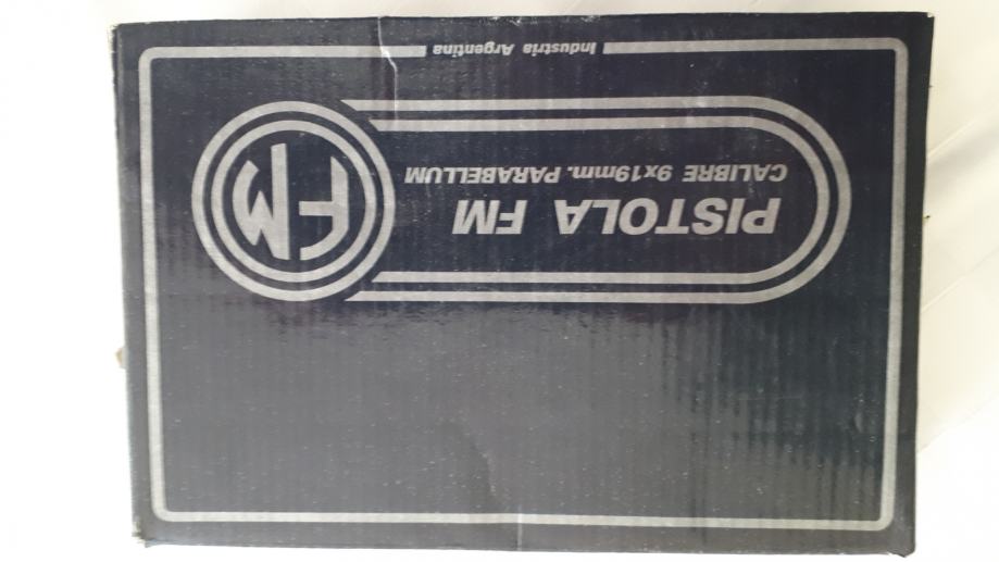 PIŠTOLJ, FM M90 HI-POWER, 9 mm, ARGENTINAC