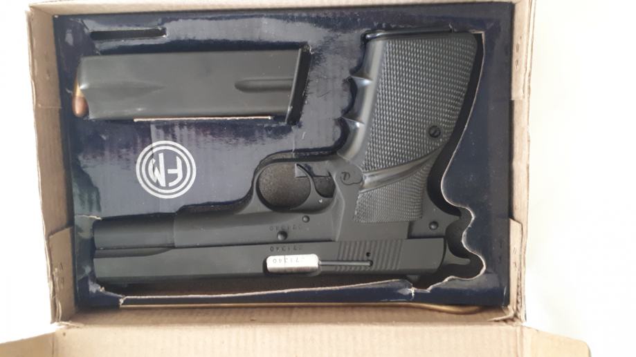 PIŠTOLJ, FM M90 HI-POWER, 9 mm, ARGENTINAC