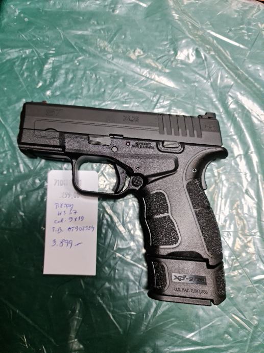 PIŠTOLJ HS S7 G2 CAL 9 mmD NOVI MOD.