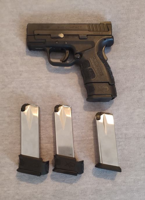 Pištolj HS XD-9 SUB-COMPACT mod. 2