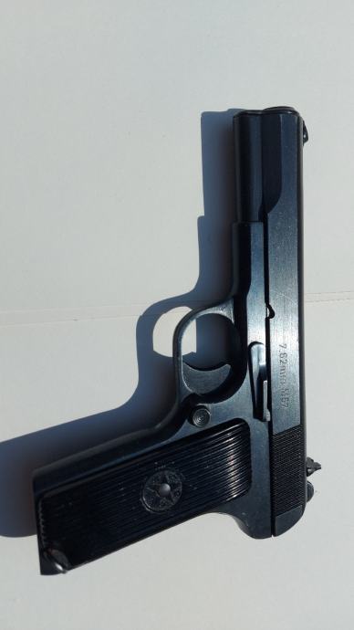 Pištolj M57 7,62 mm tetejac TT Crvena Zastava
