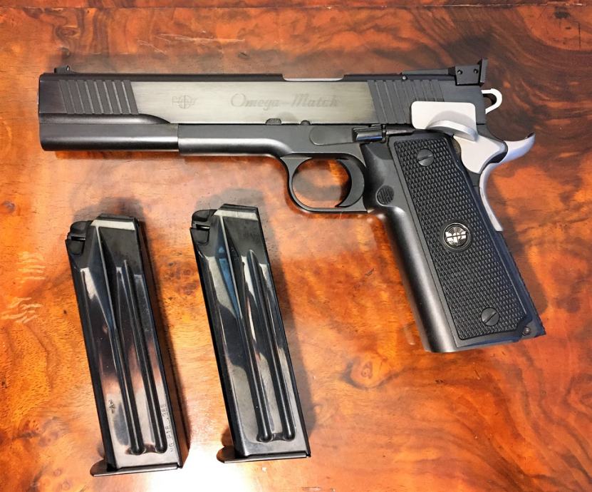 Vrhunski sportski pištolj KPS/Peters Stahl Omega Match cal. 9x19