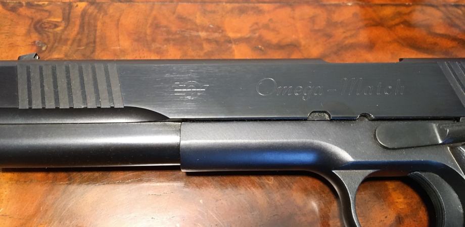 Vrhunski sportski pištolj KPS/Peters Stahl Omega Match cal. 9x19