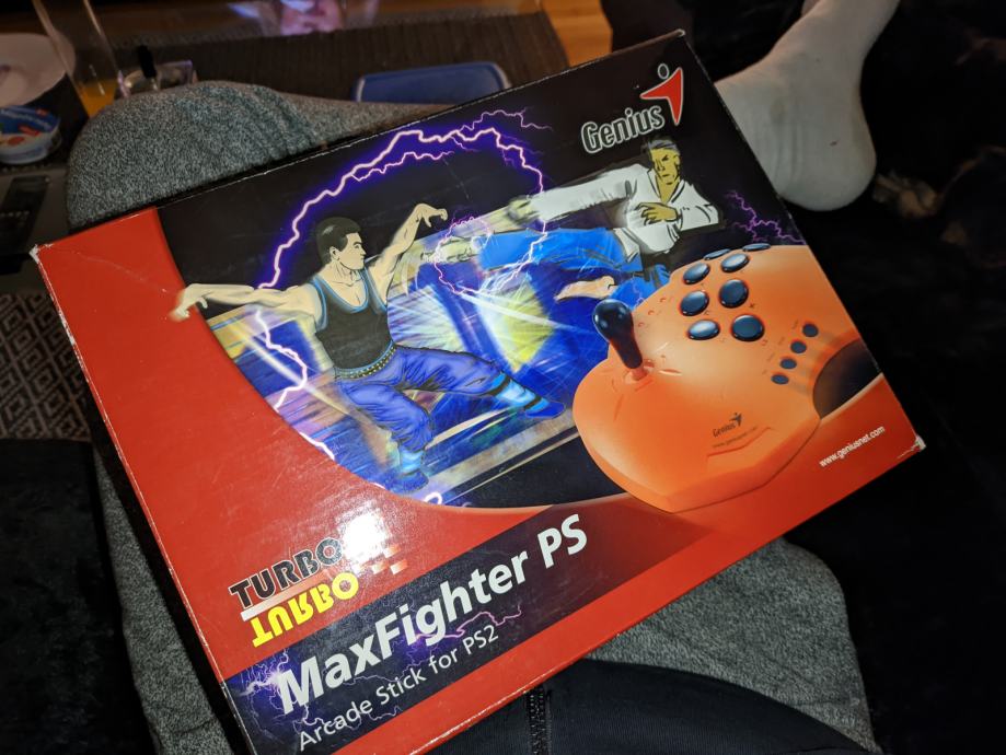 Genius MaxFighter Ps Arcade stick (PS2 kontroler)