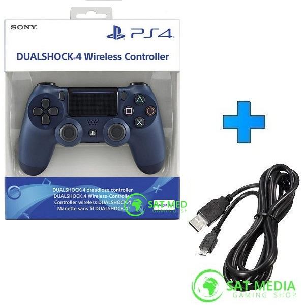 PS4 DualShock 4 V2 Controller Blue+kabel.novo,račun,gar 1 god