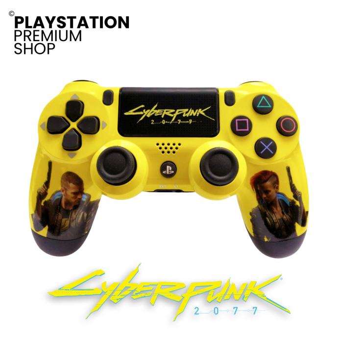 PS4 DualShock 4 V2 Custom Wireless Controller - CYBERPUNK