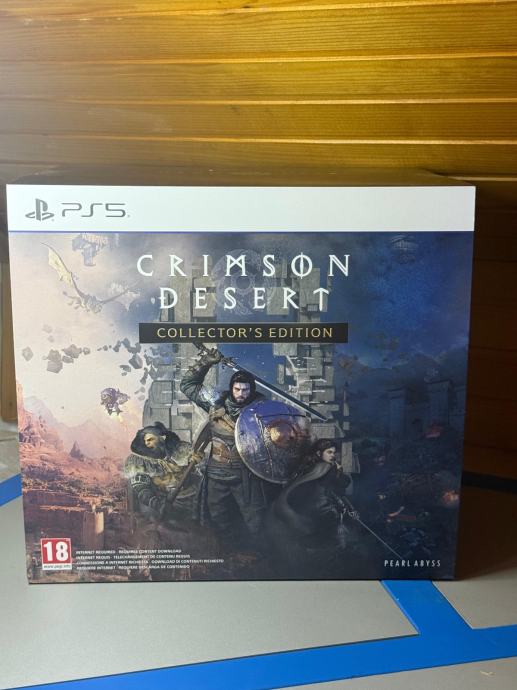 Crimson Desert Collectors Edition – PS5 (NOVO / Zapečaćeno)