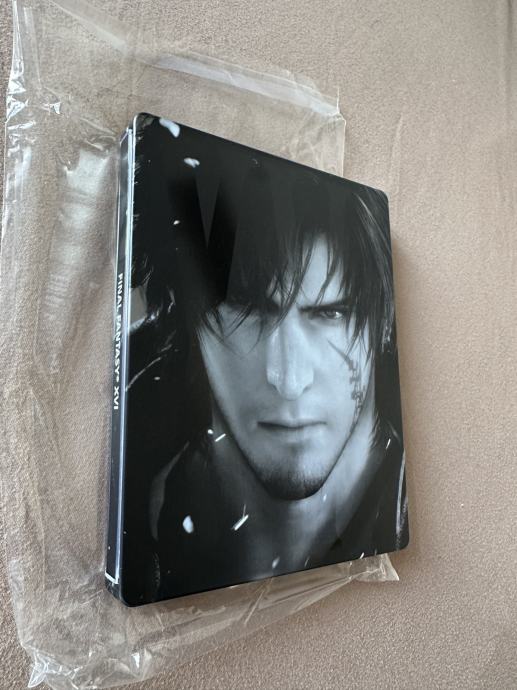Final Fantasy XVI. Steelbook cover