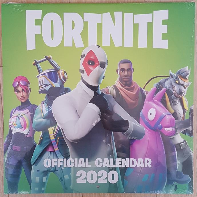 FORTNITE Official Calendar 2020 by EPIC GAMES - Kalendar za 2020.
