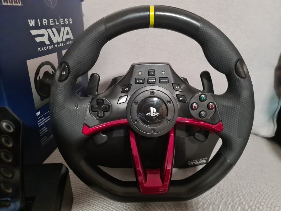 Hori volan za PS4 i PC, RWA, Racing Wheel Apex, bežični (wireless)