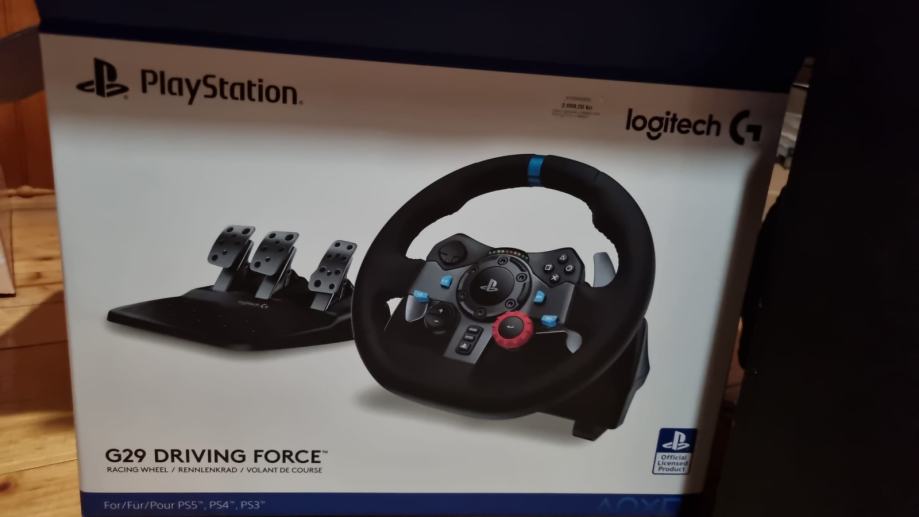 Logitech G29 volan pedale mjenjač za PS4 / PS5