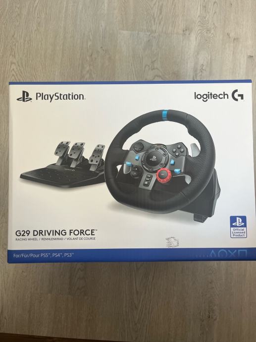 LOGITECH g29 DRIVING FORCE Volan i pedale za PS5/ PS4
