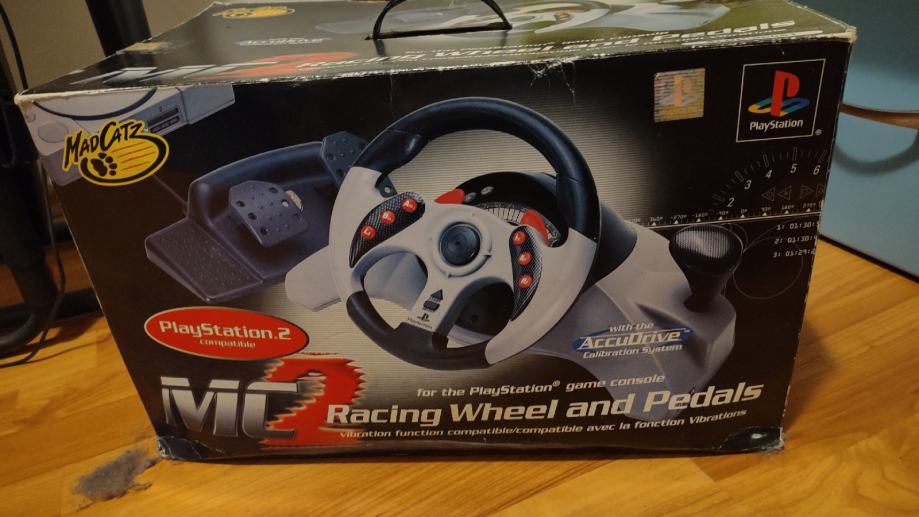 MadCatz MC2 Racing Wheel and Pedals