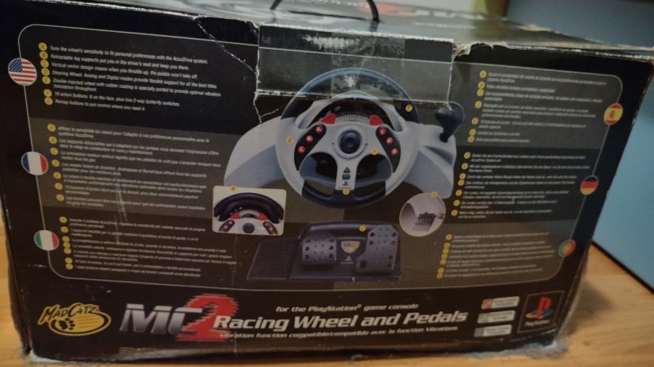 MadCatz MC2 Racing Wheel and Pedals