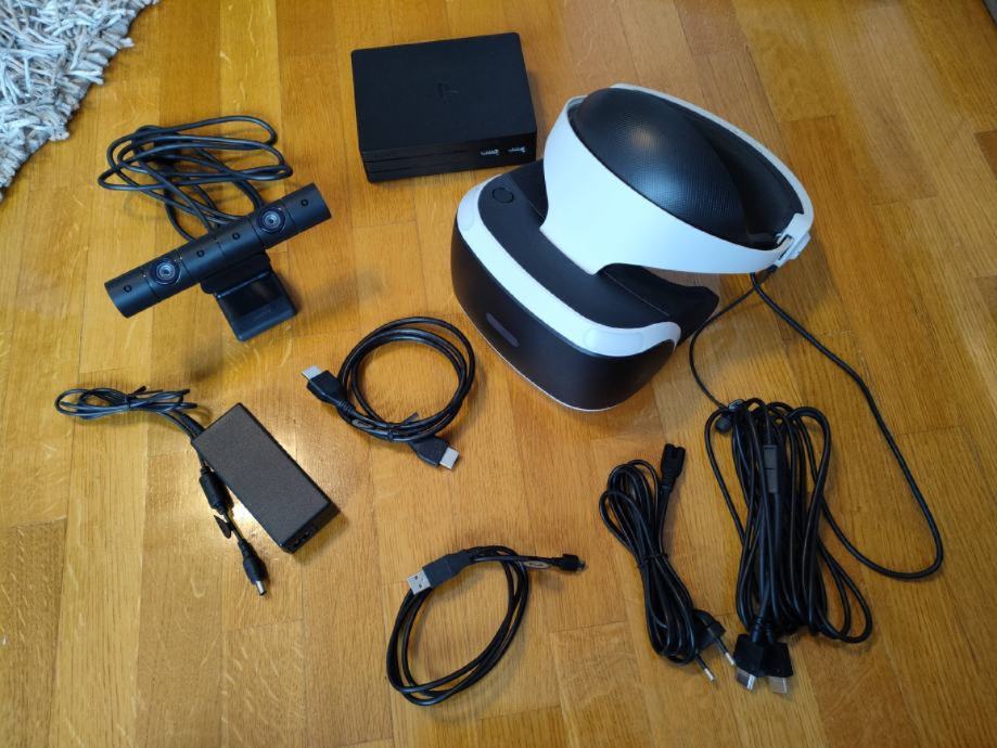Playstation VR + Playstation Camera + adapter for PS5