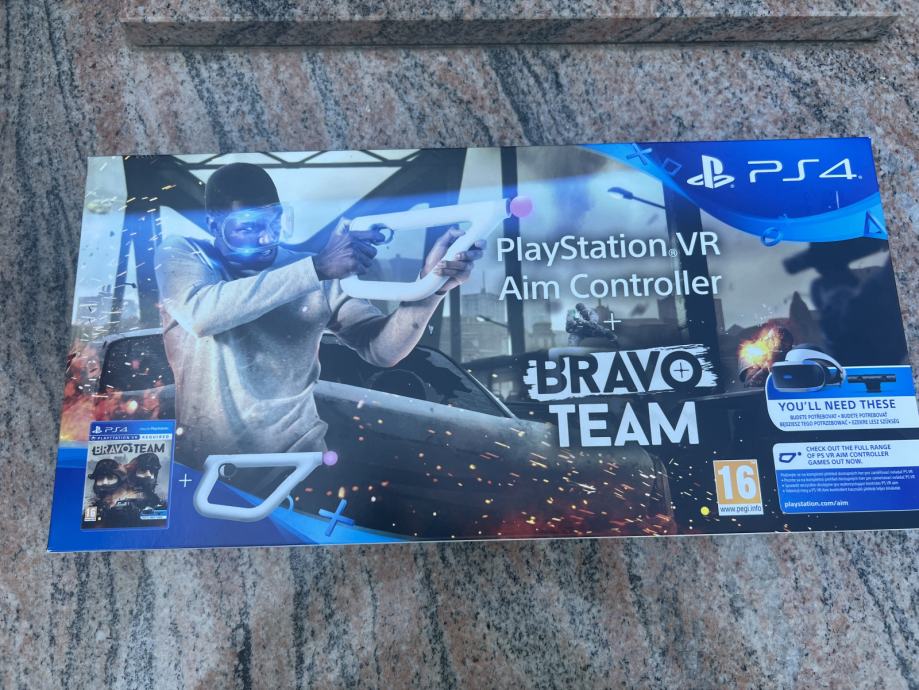 PS VR Aim Controller + Bravo team igrica