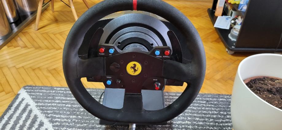 Thrustmaster T300 RS GT Ferrari Alcantara Volan - PS5 PS4 PS3 PC