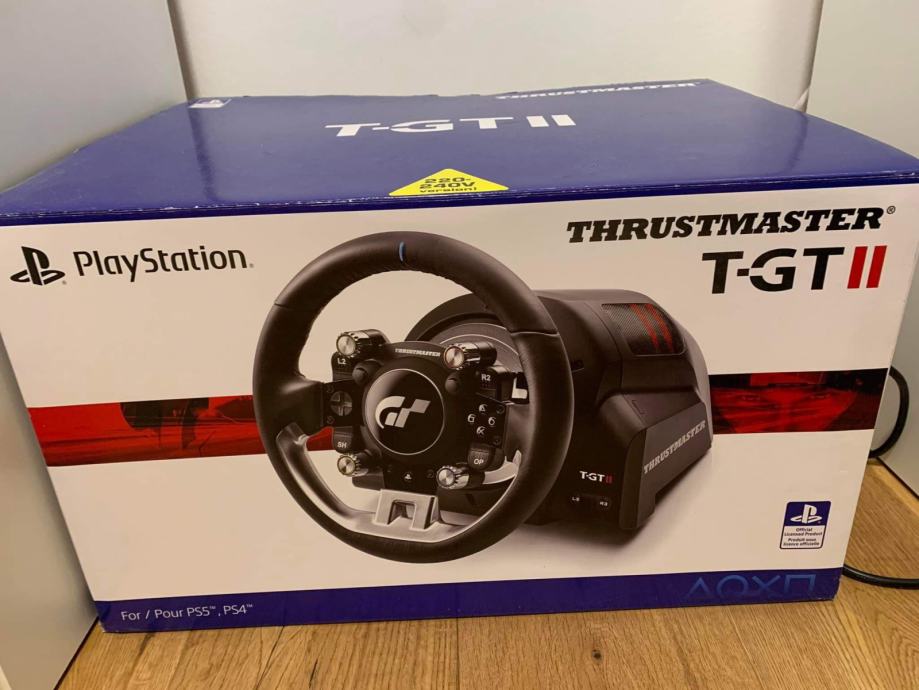 Thrustmaster TGT 2, rabljen par ur, vse kot novo, garancija, možne men
