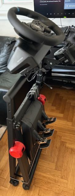 Volan Logitech G923 PS5/PS4/PC+ mjenjač+stalak UVI Racing Setup LITE