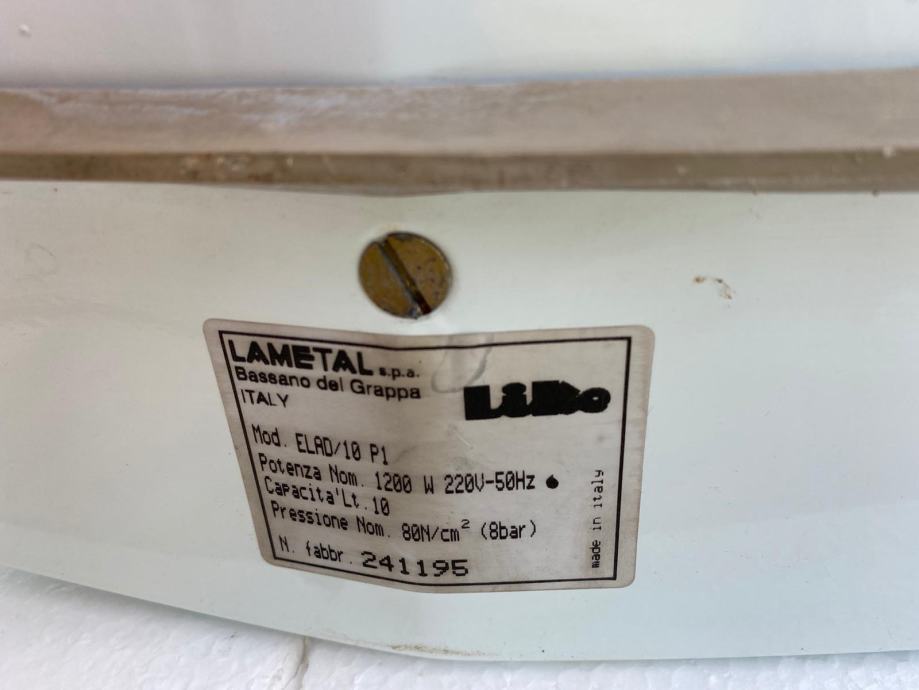 Bojler LAMETAL LIKO 220V 50Hz 1200W 10L