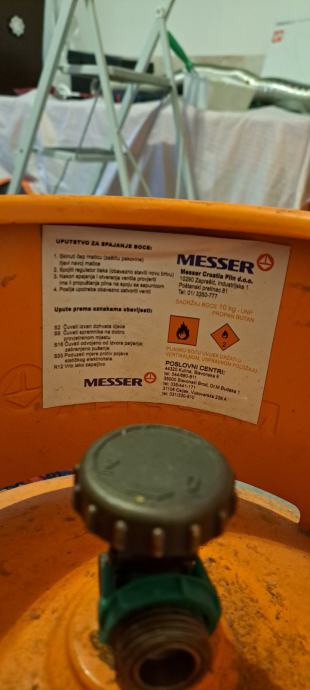 Plinska boca MESSER