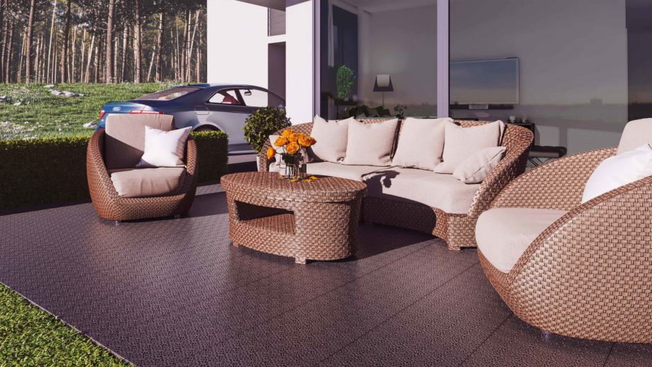 POD ZA TERASU, PODNE OBLOGE ZA BALKON, DVORIŠTE, VRTNE STAZE