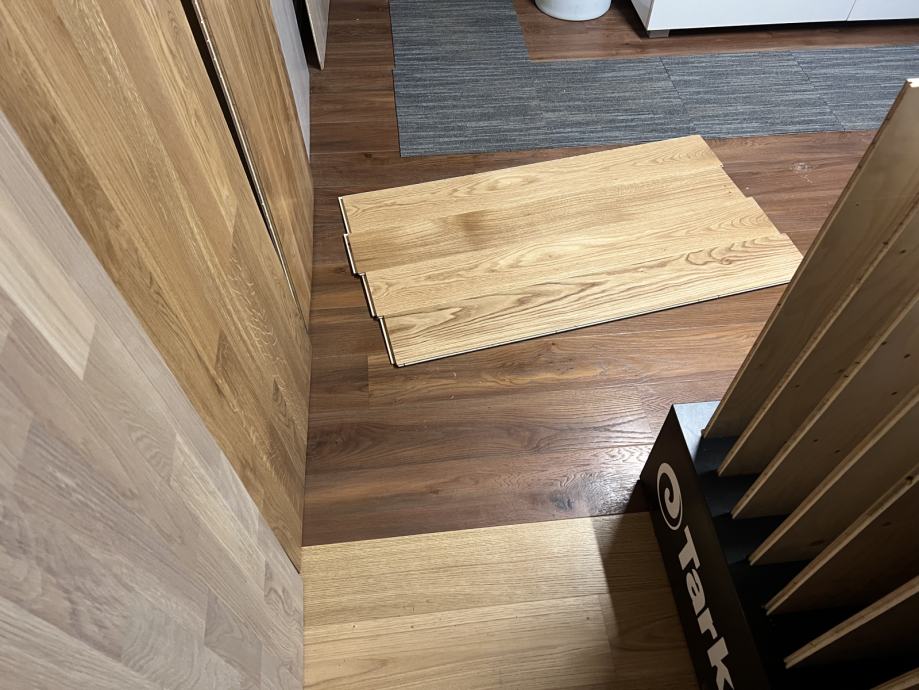 Tarkett 1-strip Hrast seljački pod, gotovi parket Natur