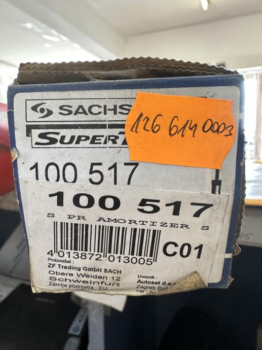 AMORTIZER VW GOLF 2 PREDNJI 100517, ME1266140003