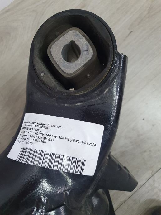 BMW X3 G01 X4 G02 STRAŽNJI MOST 33306874406 6874406