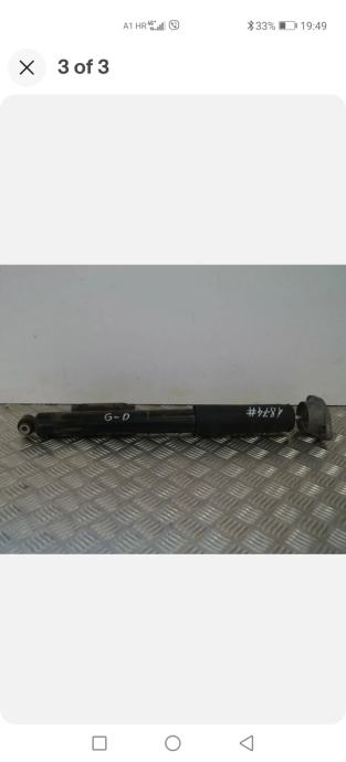 Mercedes-benz e klasa,w213, zadnji zracni amortizer,a2133202200