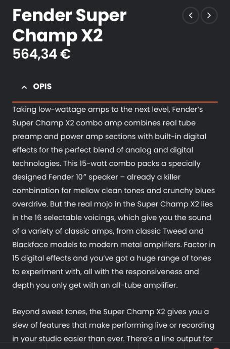 Fender Super Champ X2