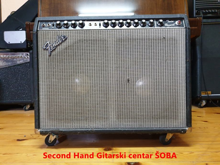 Fender Twin Reverb JBL speakers