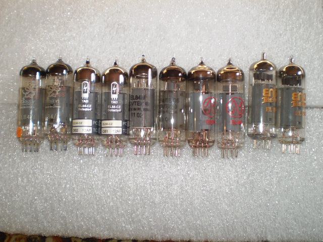 Lampe EL34,6L6.6V6,EL84 ,ECC83.